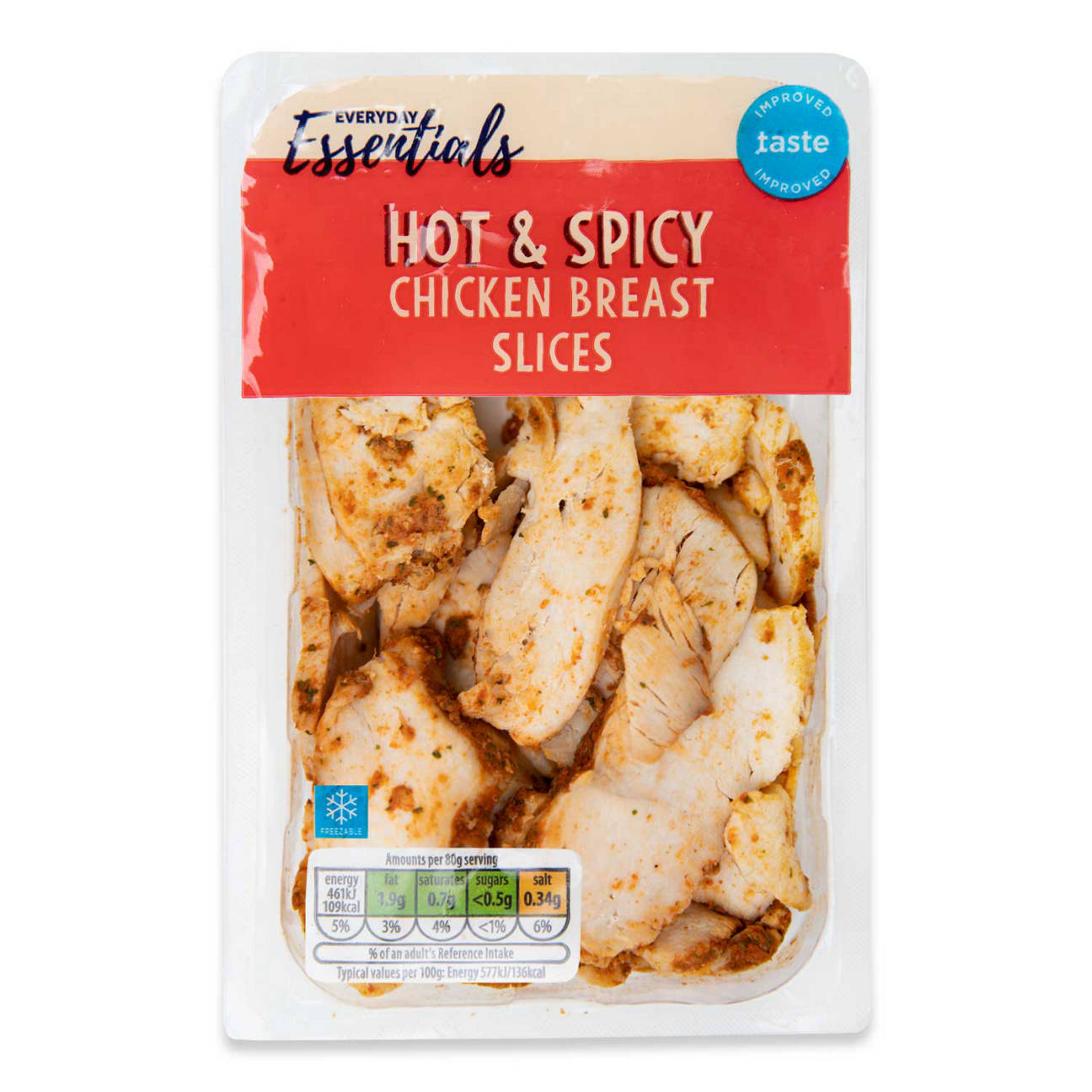 Hot & Spicy Chicken Breast Slices | ALDI UK